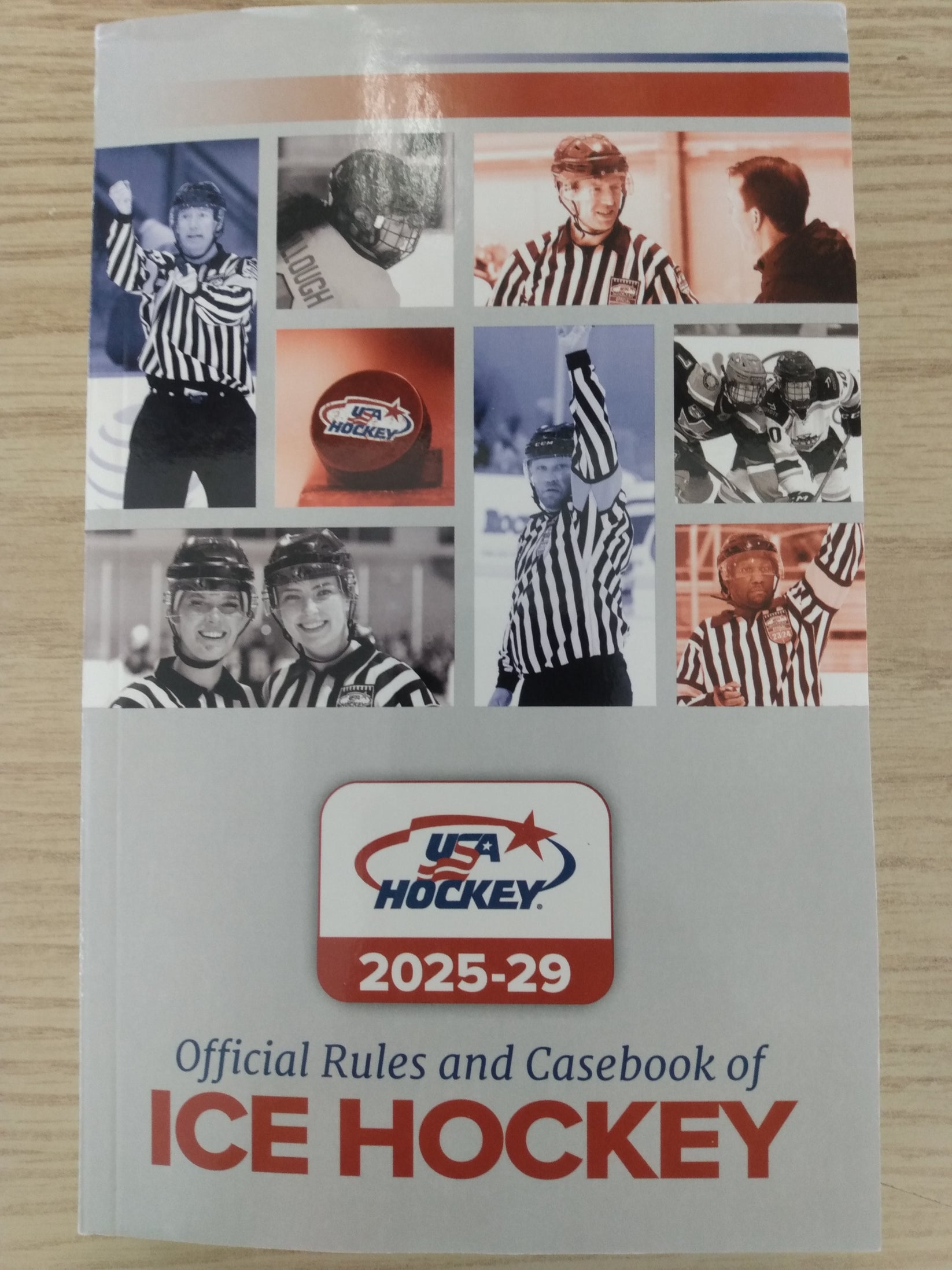 2025-29 Official Rules and Casebook of Ice Hockey – Official's Wearhouse